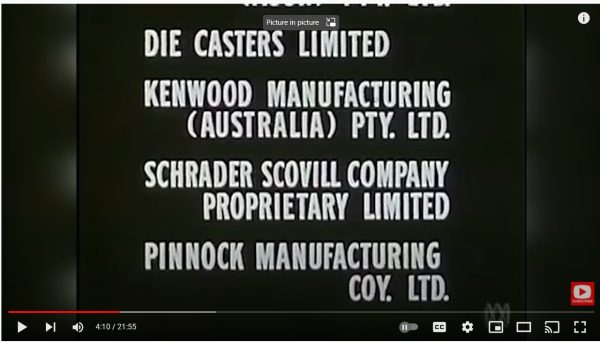 Pinnock Factory History - Eye Ma Ozi Collector