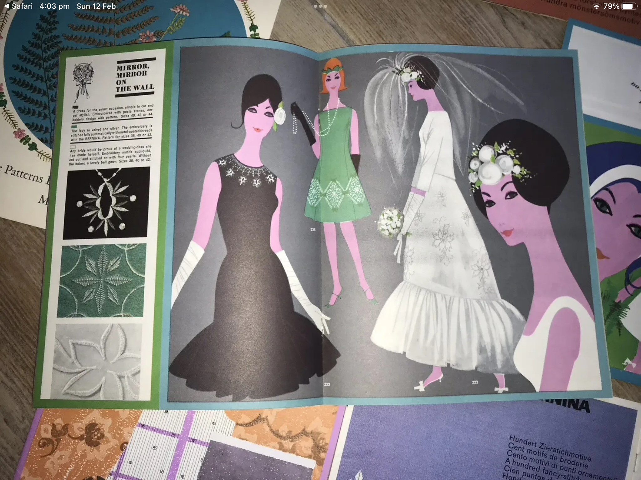 Bernina Vintage Booklets - Eye Ma Ozi Collector