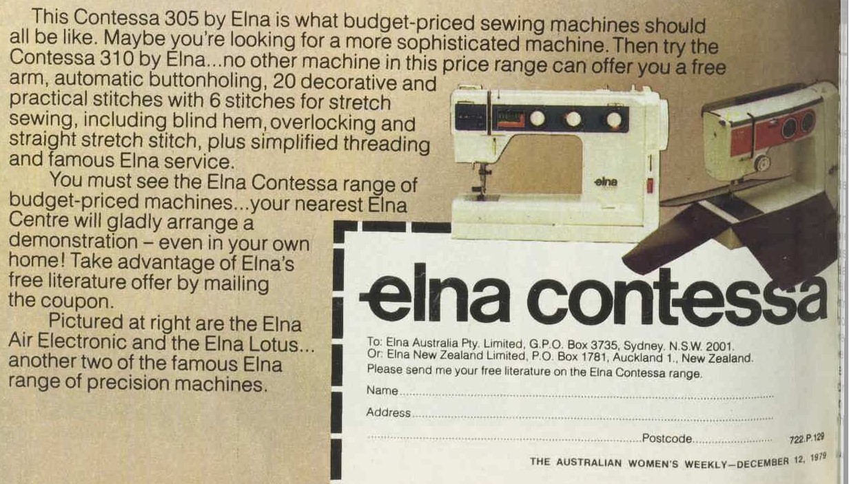 Elna Sewing machines - Eye Ma Ozi Collector
