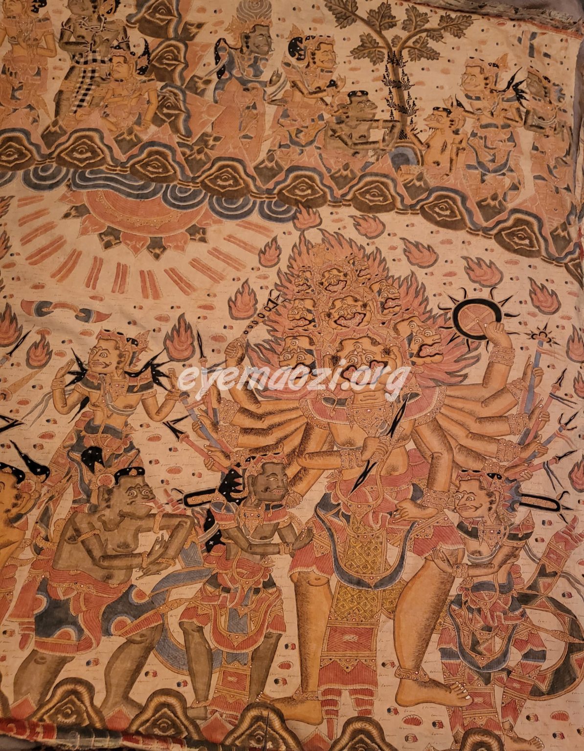 Mangku Mura (1920-1999) Balinese Artist. - Eye Ma Ozi Collector