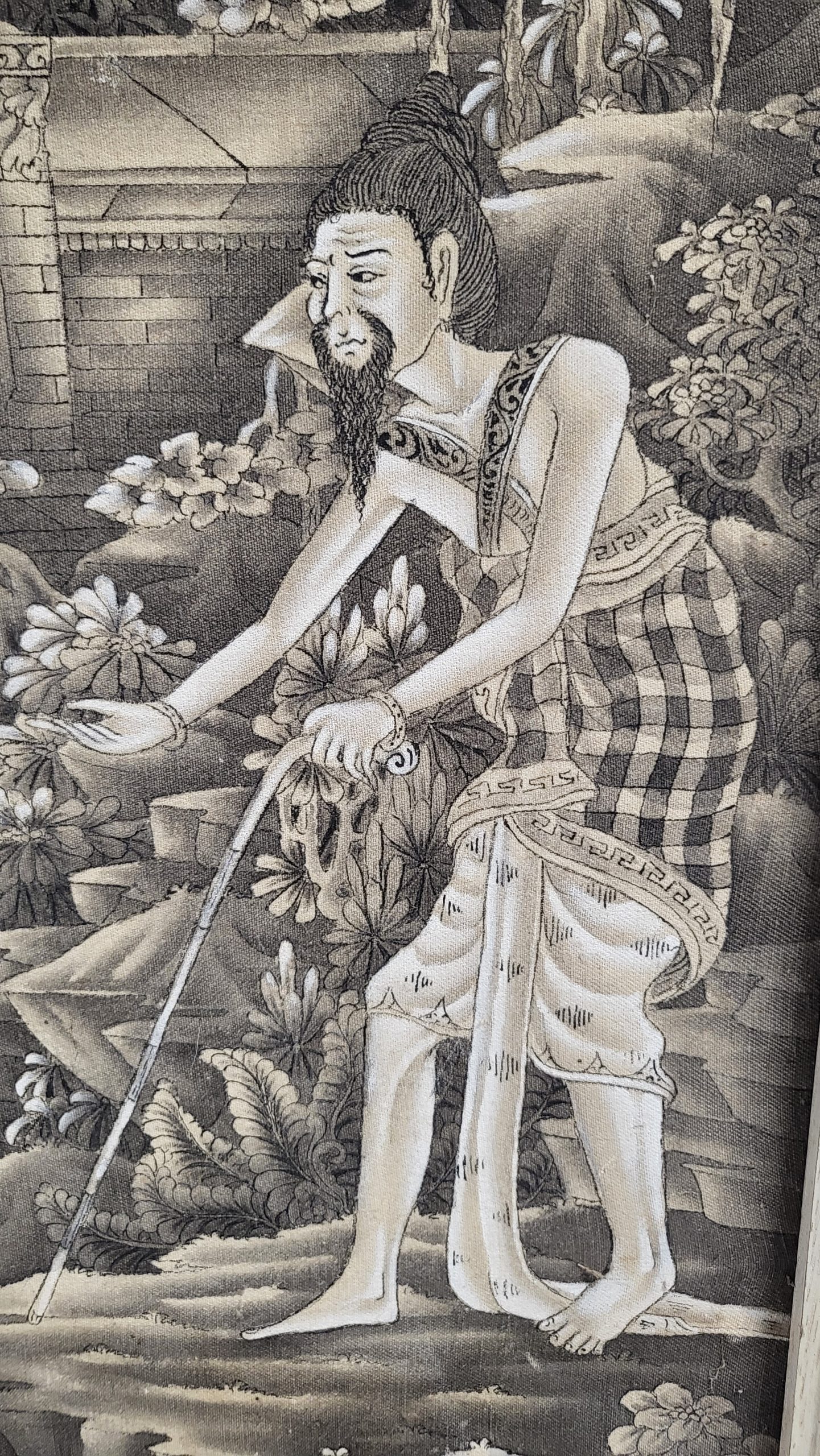 Gaya drawing and painting Ubud Bali - Eye Ma Ozi Collector