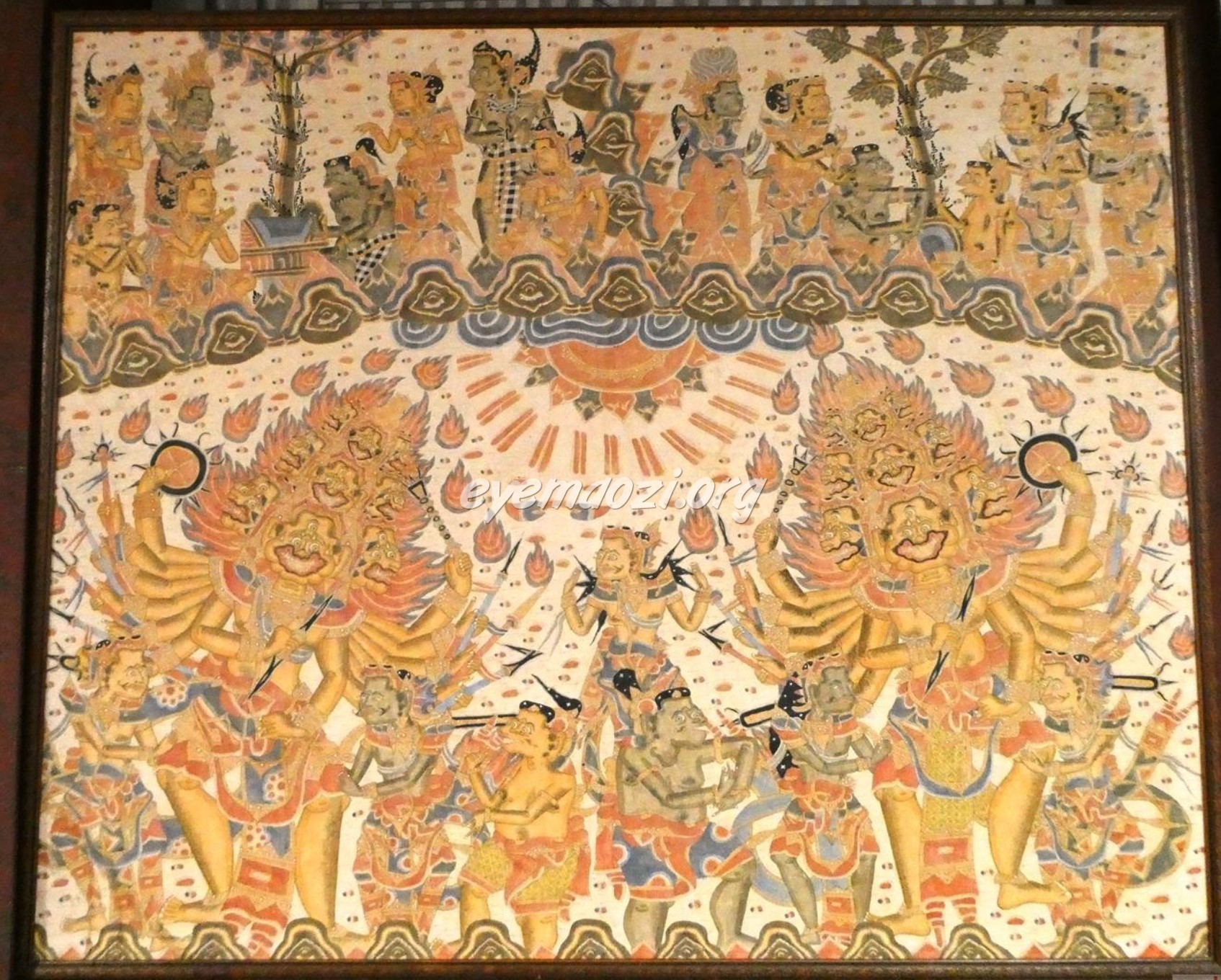 Mangku Mura (1920-1999) Balinese Artist. - Eye Ma Ozi Collector